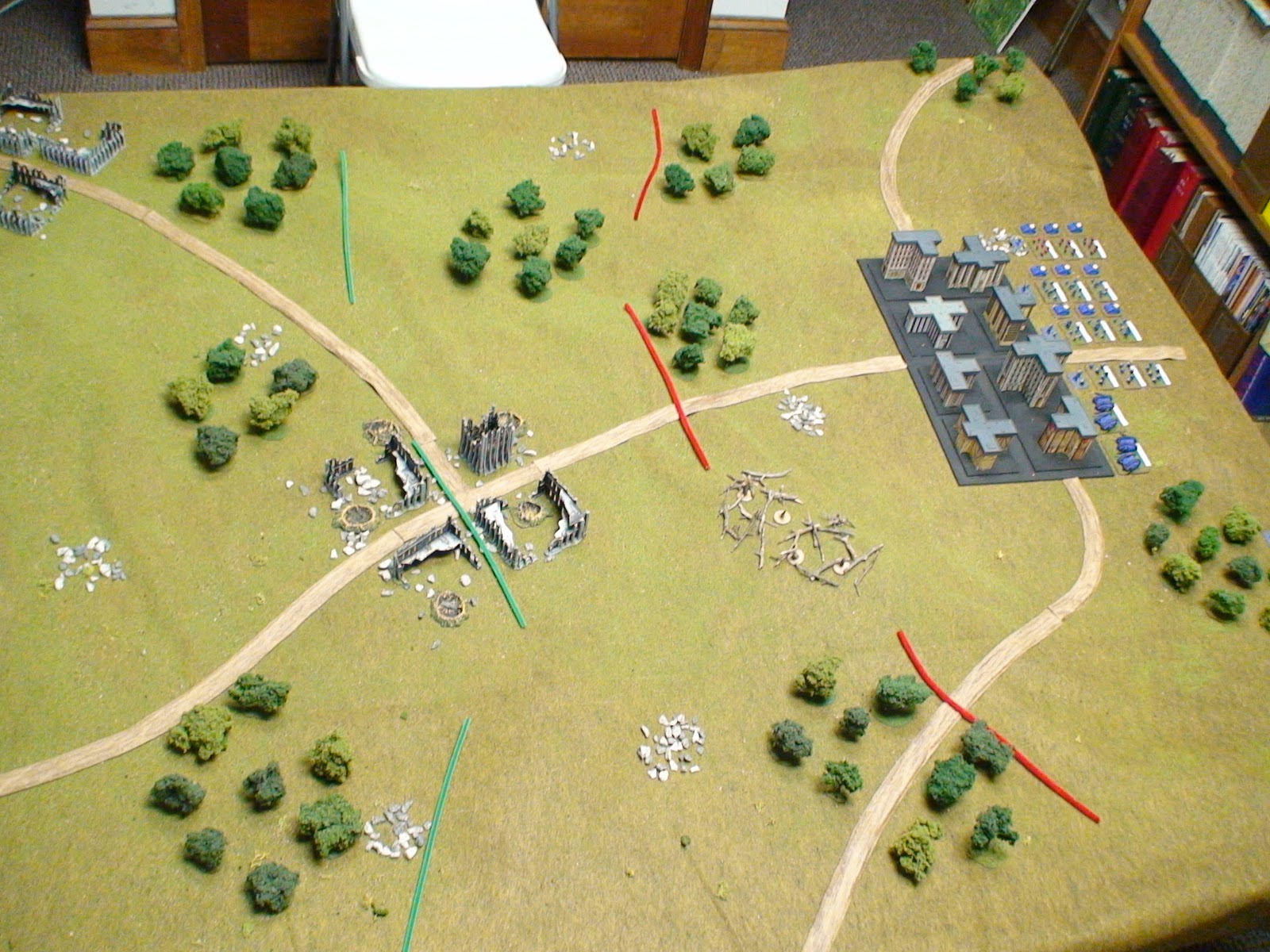 Din of Battle: Epic FOB Battle - Scenario, Terrain, OOB, and Setup