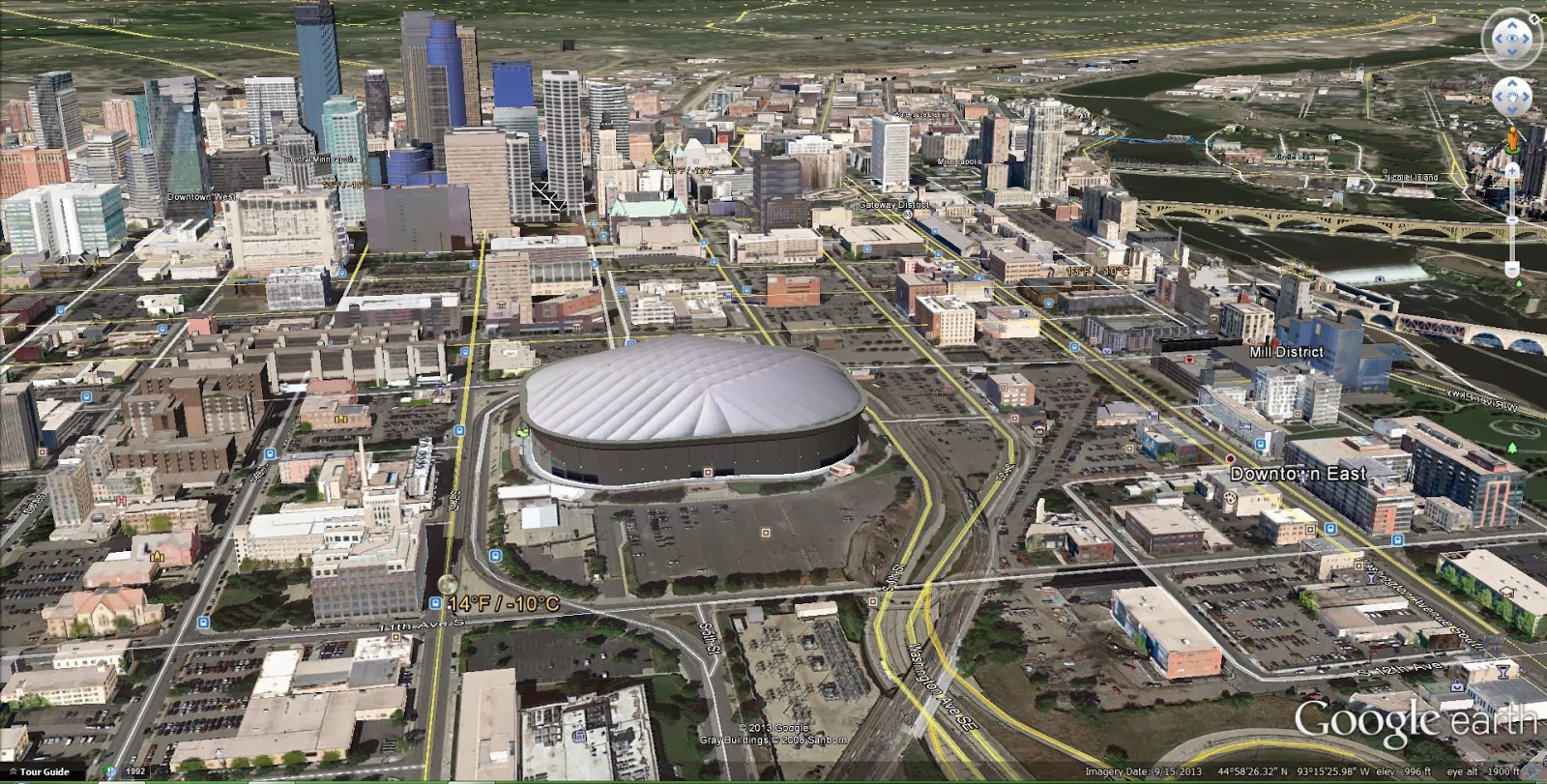 Geo-Located Minneapolis: Minneapolis Metrodome Demolished with ...