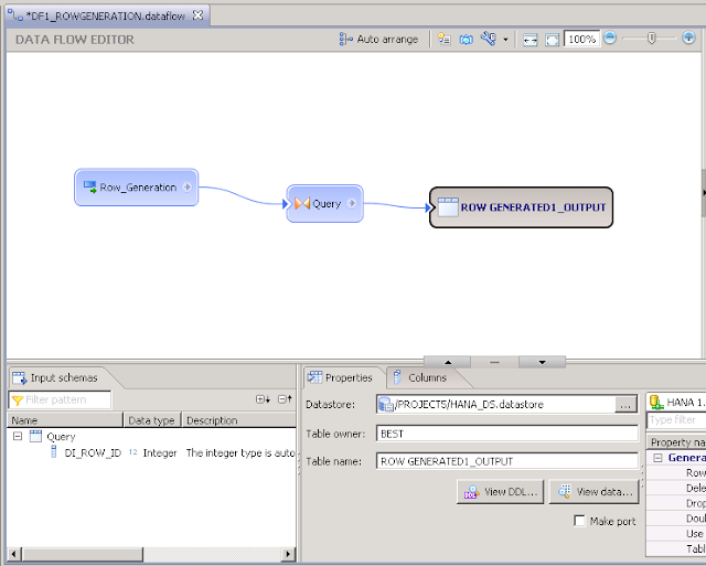 SAP TECH: Implementing Row Generation Transform SAP TECH: Implementing Row Generation Transform