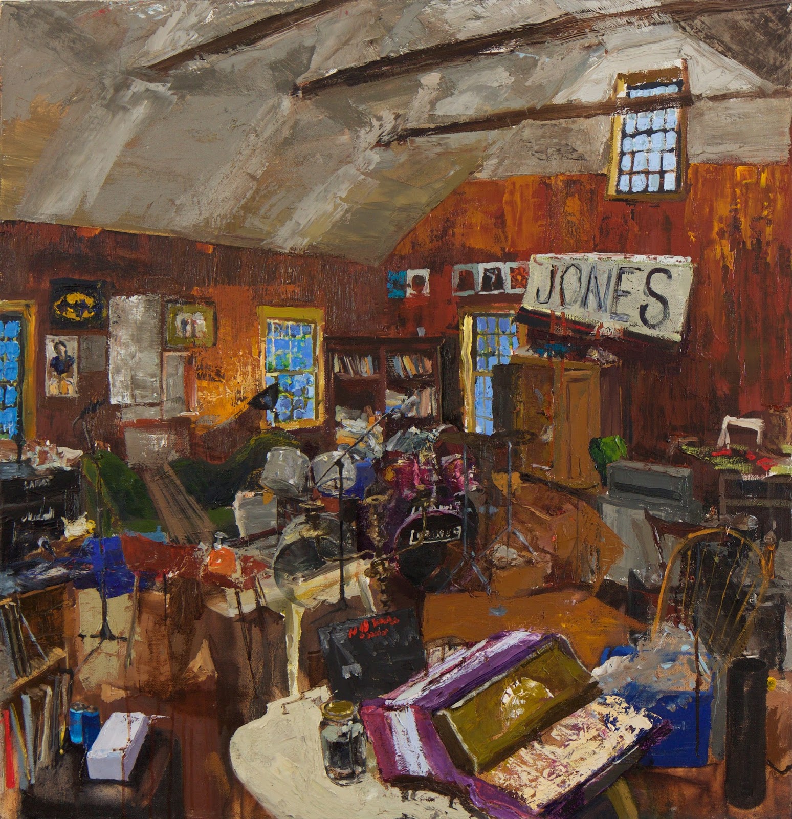 gideon bok's new paintings