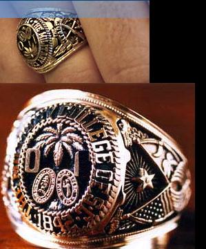 Lost 2001 Citadel Class Ring -The Military College of South Carolina
