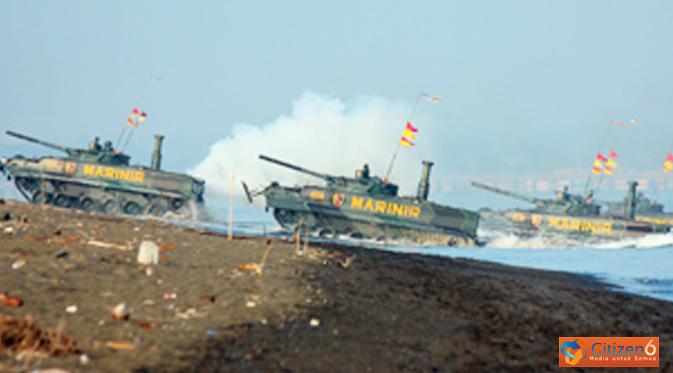 INDONESIA MILITER: Sukses Gelar Operasi Amfibi, Koarmatim Siap ...