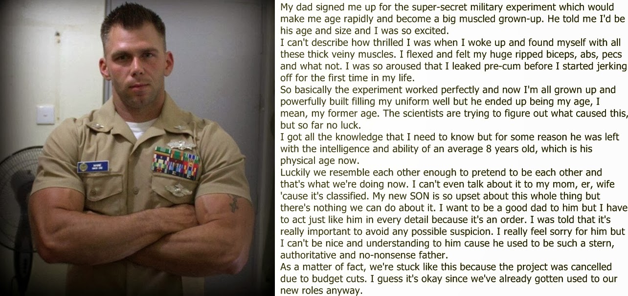 YoungTrevor's male body swap caps: Military Experiment