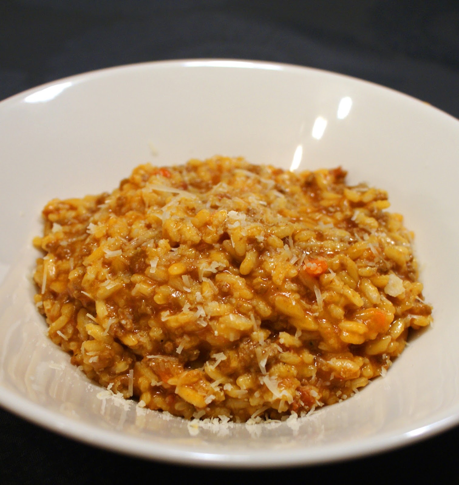 Keittotaiteilua: Risotto al ragù