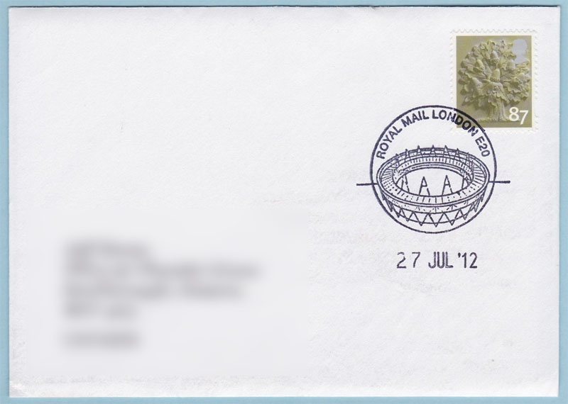 My Stamp Stuff: London Olympic Postmarks