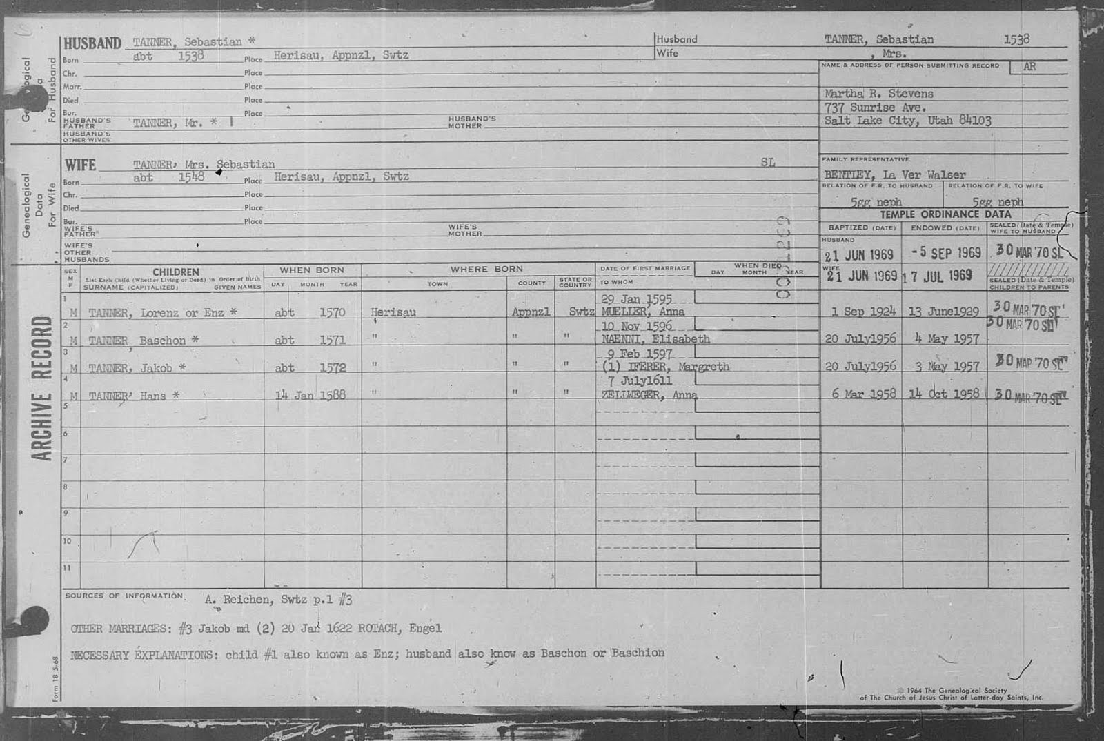 Rejoice, and be exceeding glad...: LDS Genealogical Resources at ...