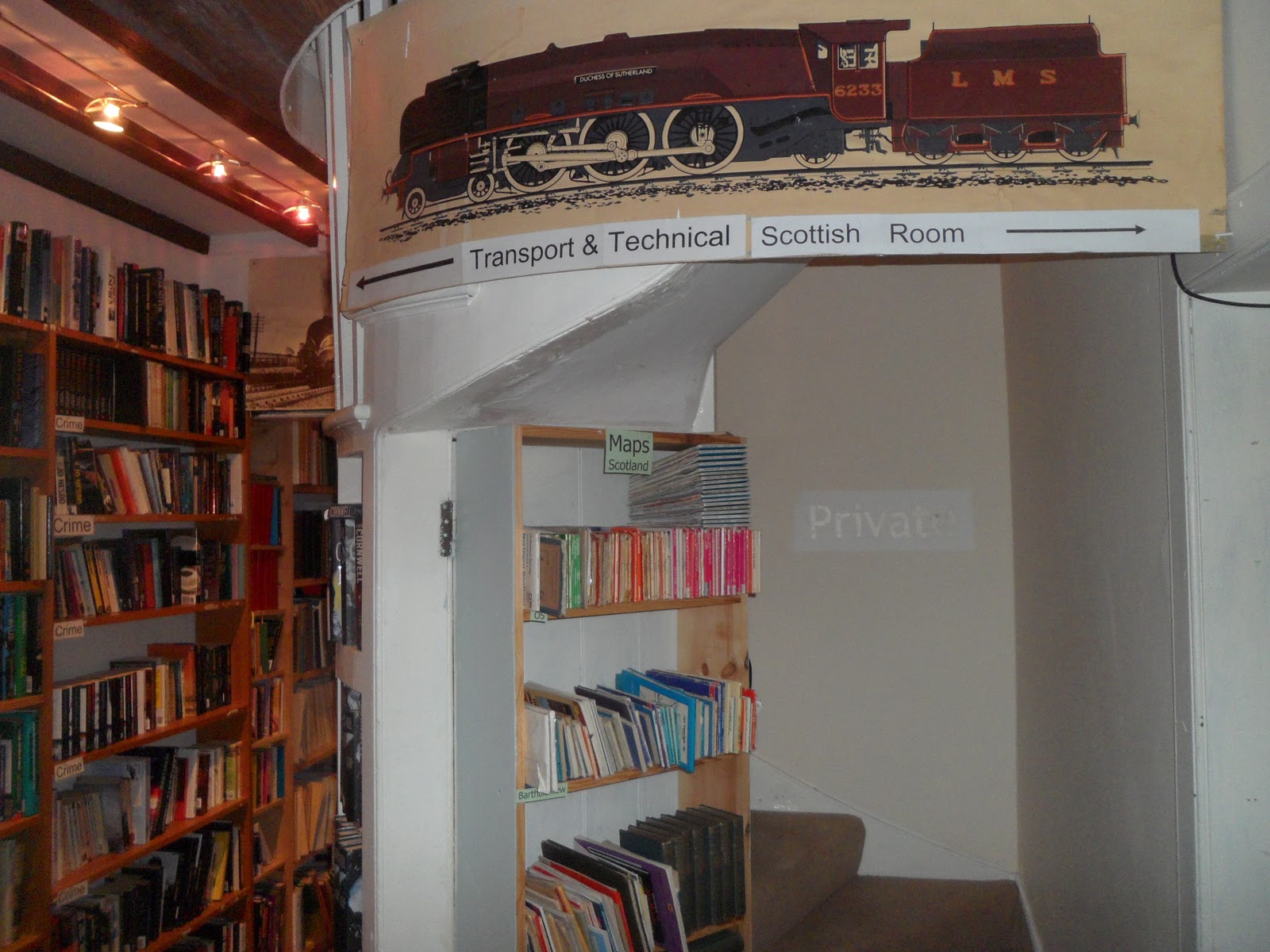 My RITE TO READ: Scotland's National Book Town blooms in the Spring