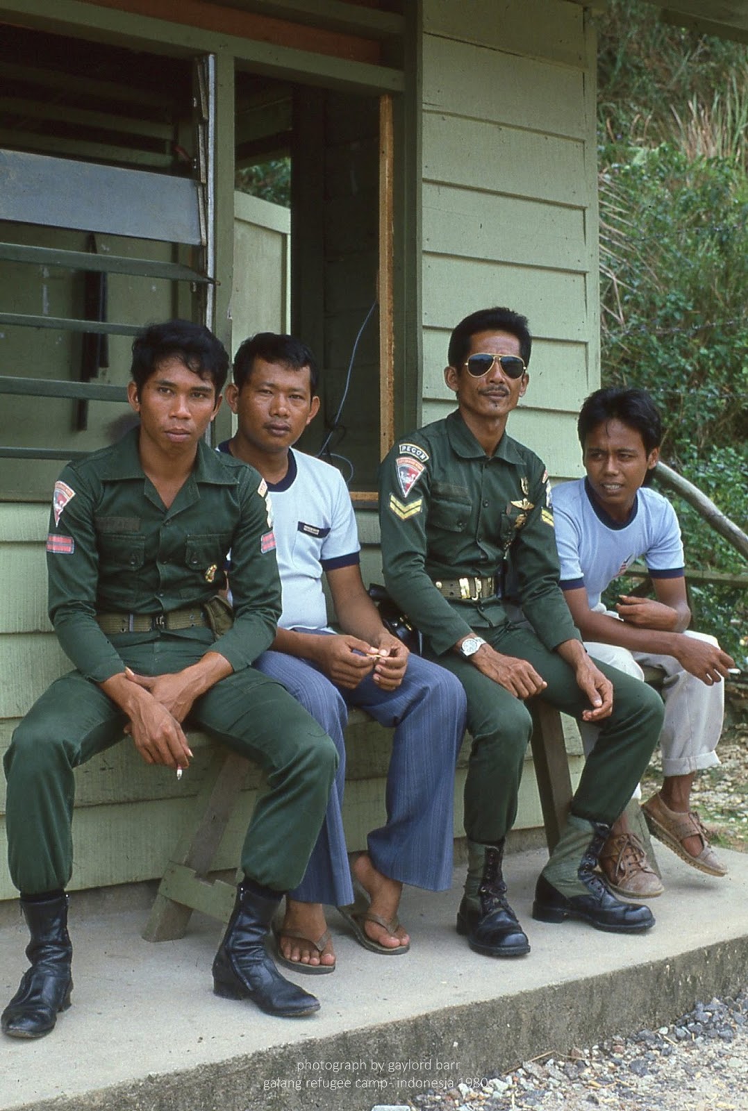 Galang Refugee Camp-Site I & Site II: Photographs by Gaylord Barr ...