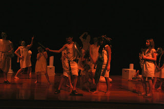 "Circus Olympus" ... Greek Theatre!: Perseus & Medusa Production Photos