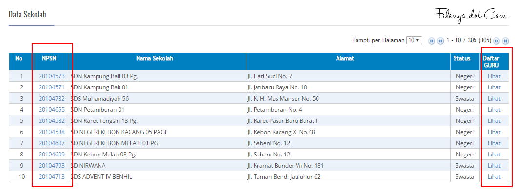 5 Langkah Cek Data Guru Pada Dashboard GTK | FileNya