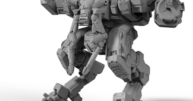 GMorts Chaotica: White Dragon Miniatures - The Fiddler Mech - Alternate ...