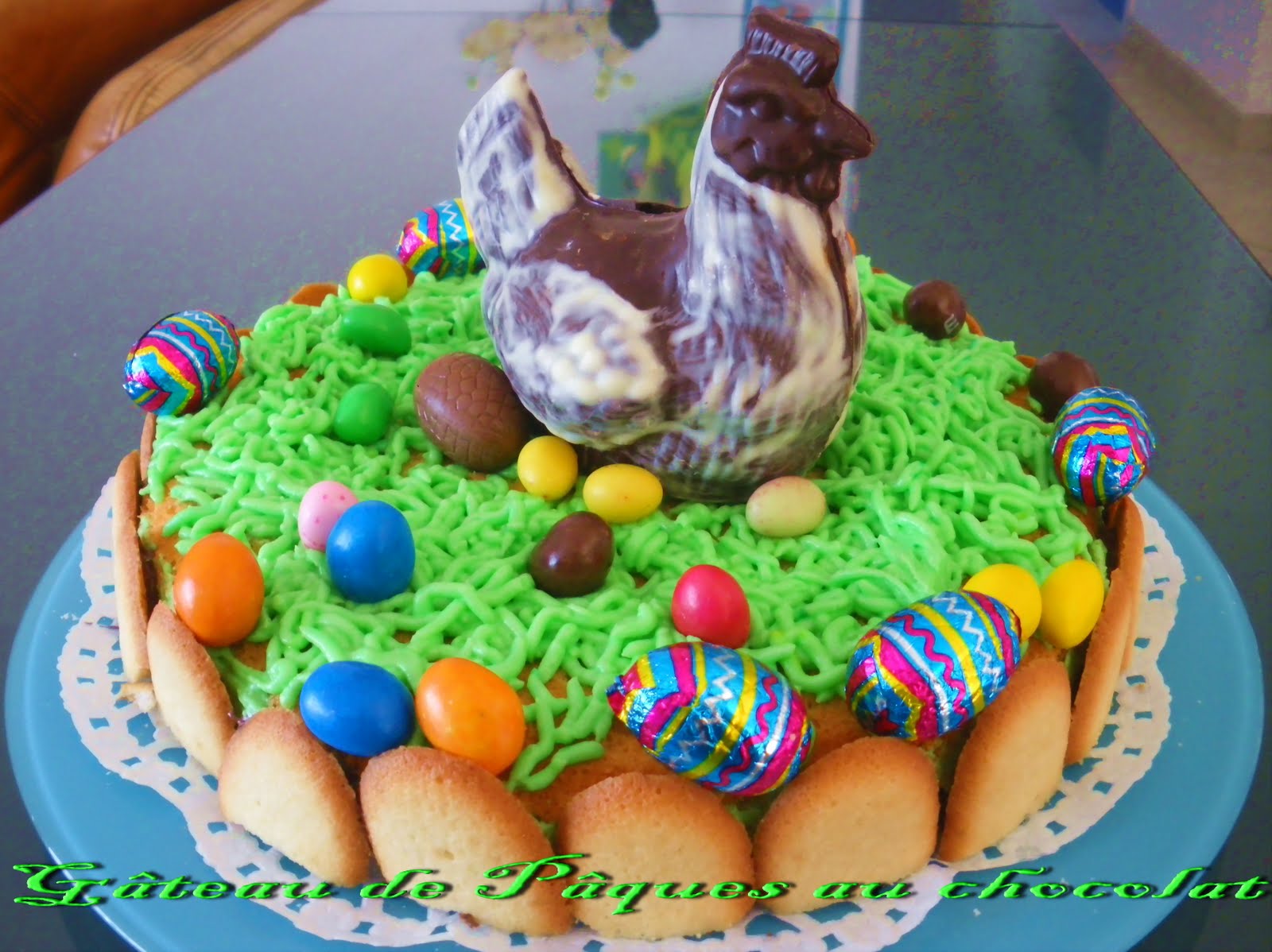 GATEAU GAGA - Love cakes: Gâteau de Pâques au chocolat