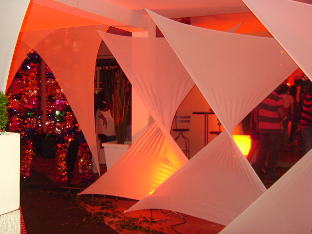 WOOF TENCIONADOS: !! Algumas Decorações com Tecidos