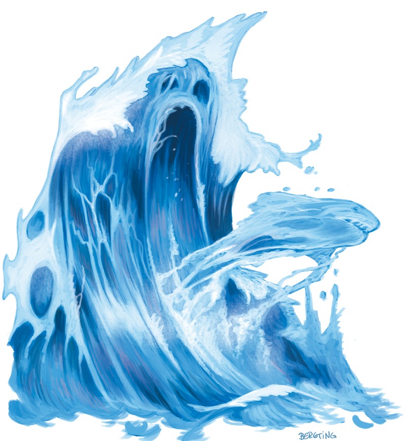 CREATURE LOG: Water Elemental
