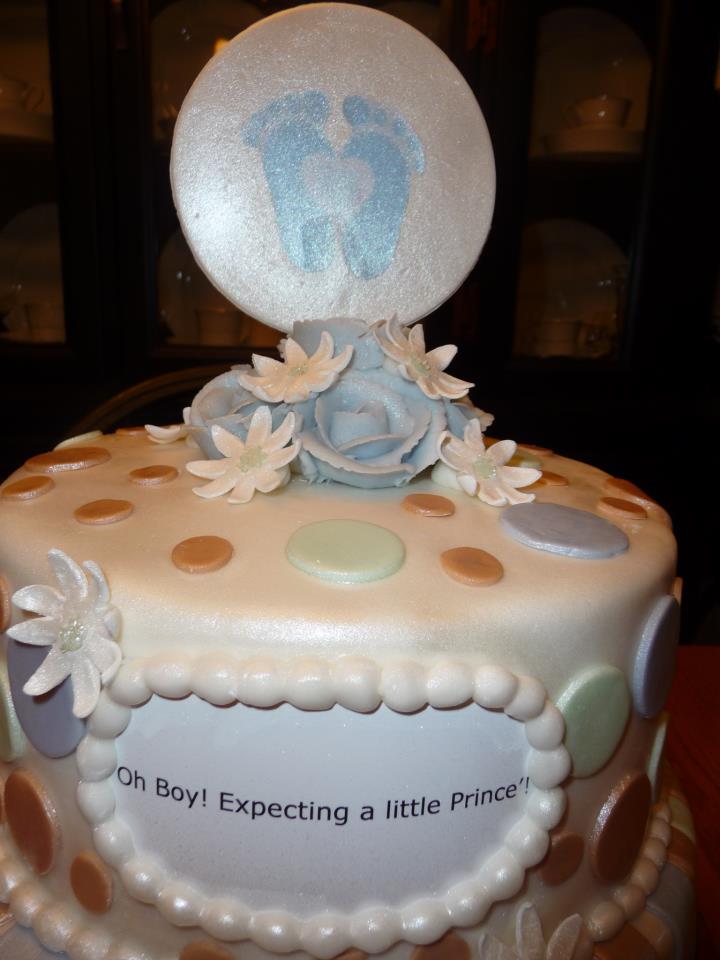 Icing On Top -- Cakes for Every Occasion: Little Prince Baby Shower Cake