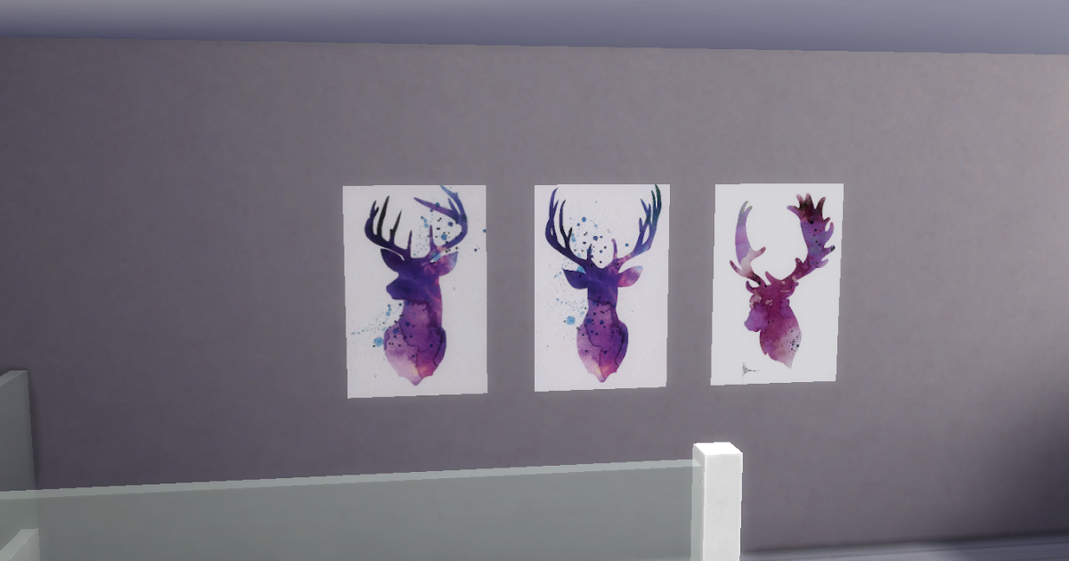 Sims 4 CC Paintings