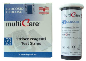 MULTICARE dijagnosticke trake za secer (50 kom): MULTICARE ...
