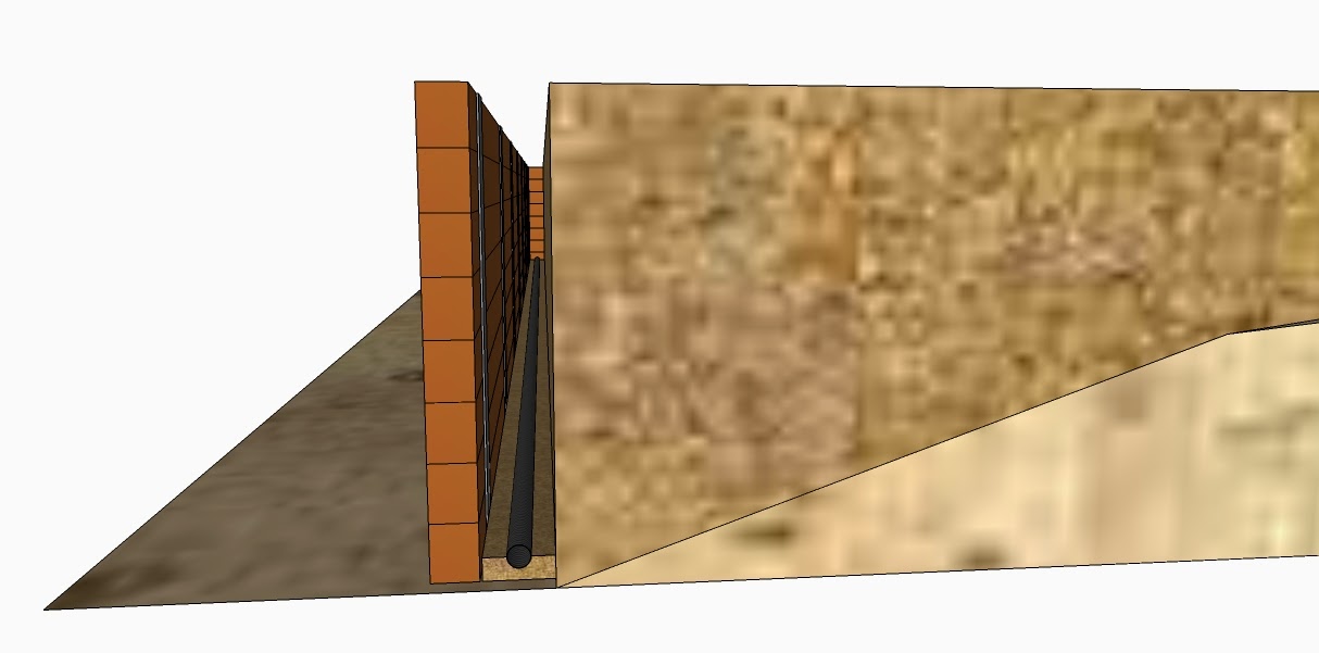 Buildsum: Backfill a Retaining Wall