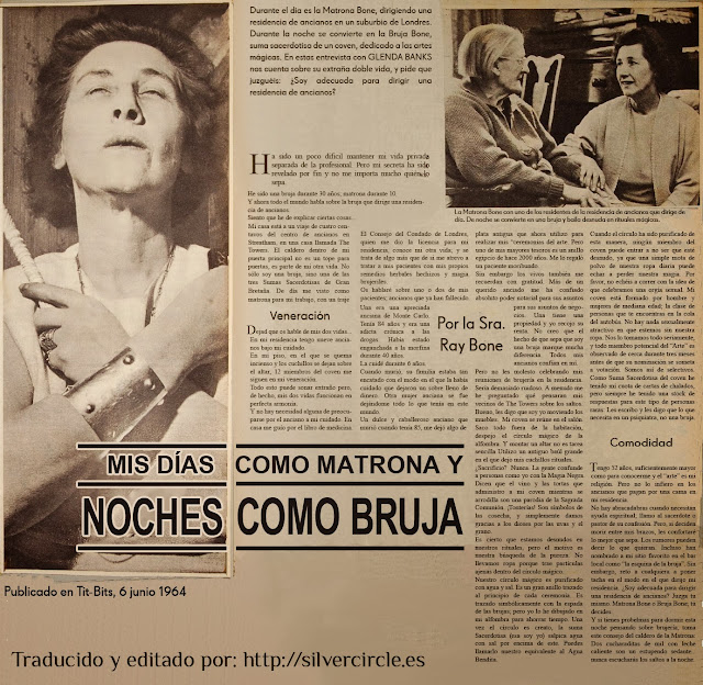 Some Moments With Our Sister, Eleanor Bone