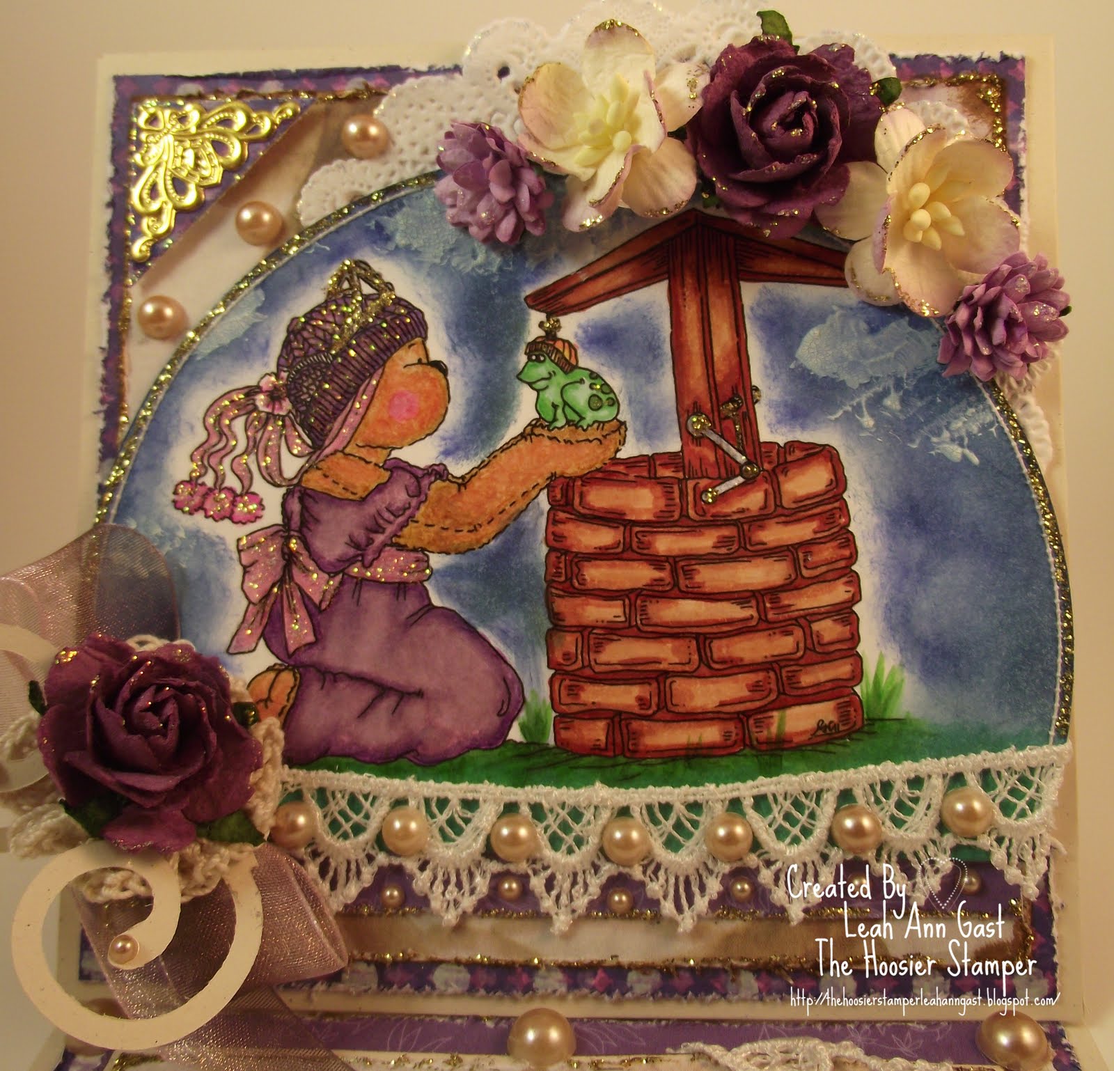 Handmade OOAK Cards by The Hoosier Stamper: Teddy Bea Congratulations ...