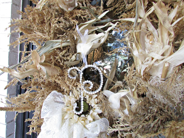Penny's Vintage Home: Dried Corn Tassel Wreath