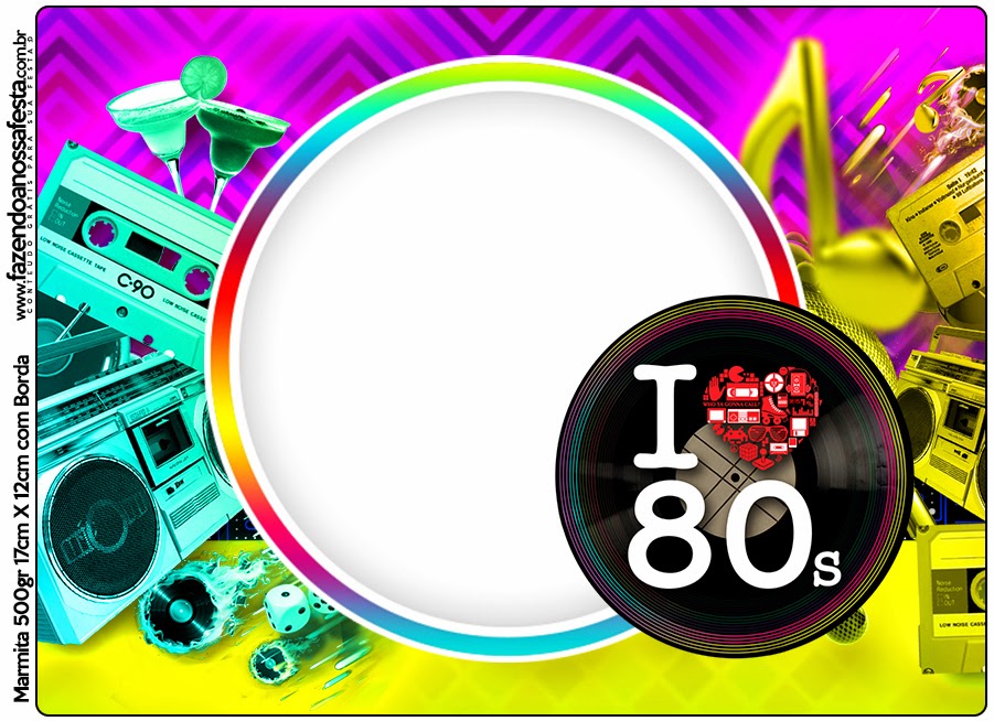 The 80´s: Free Printable Candy Bar Labels. - Oh My Fiesta! in english