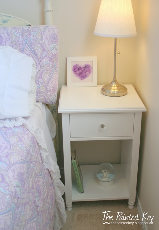 The Painted Key: A Sweet Little Night Table