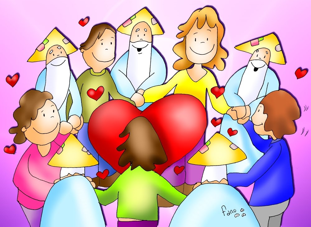 Recursos CM: 9 Dibujos Fano: " CORAZÓN DE JESÚS"