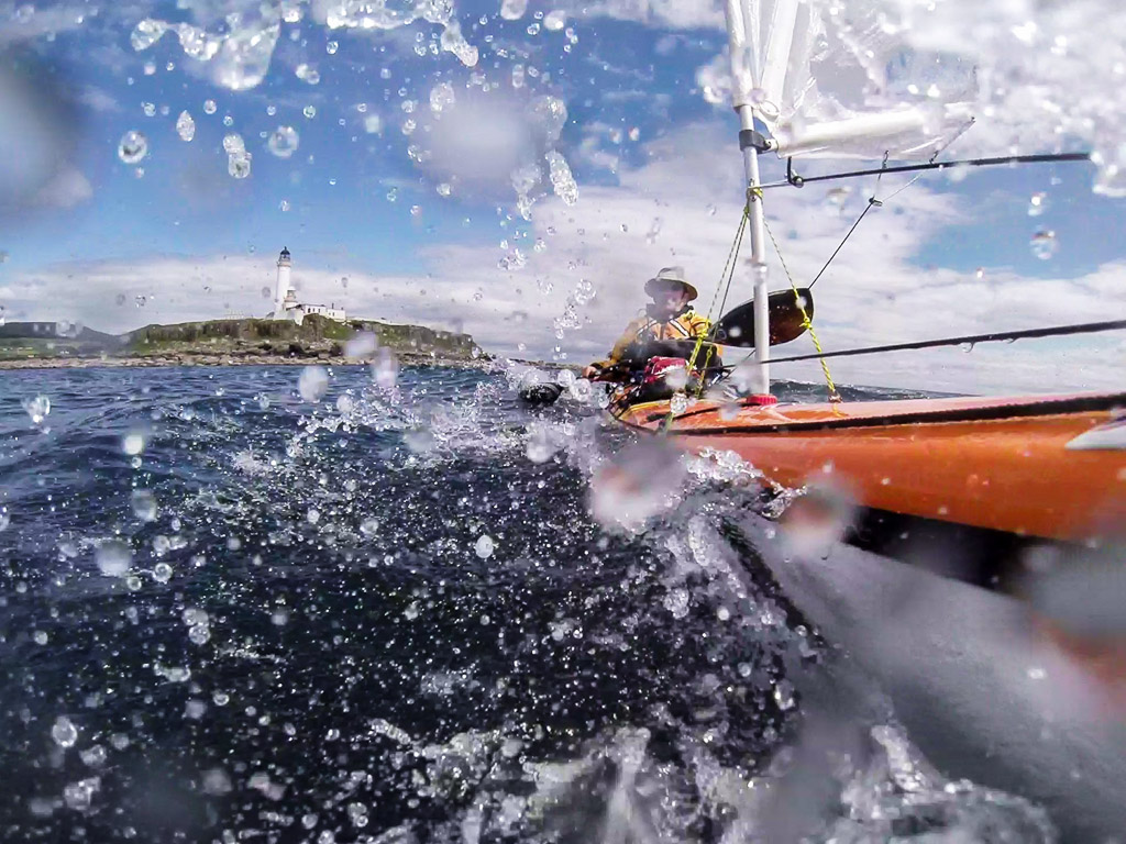 Sea kayaking with seakayakphoto.com: Planing a a fully loaded ...