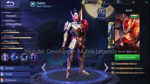 New Saber Skin – Full Metal Ronin