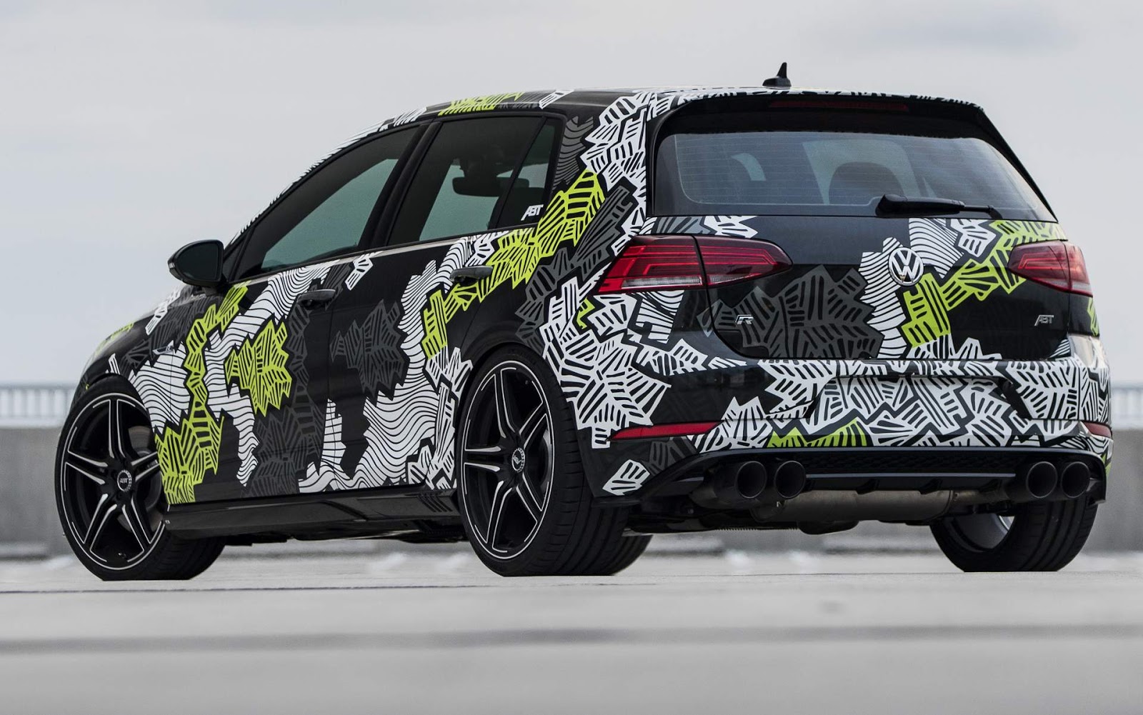 Golf Abstract Concept inspira-se na arte urbana de Miami