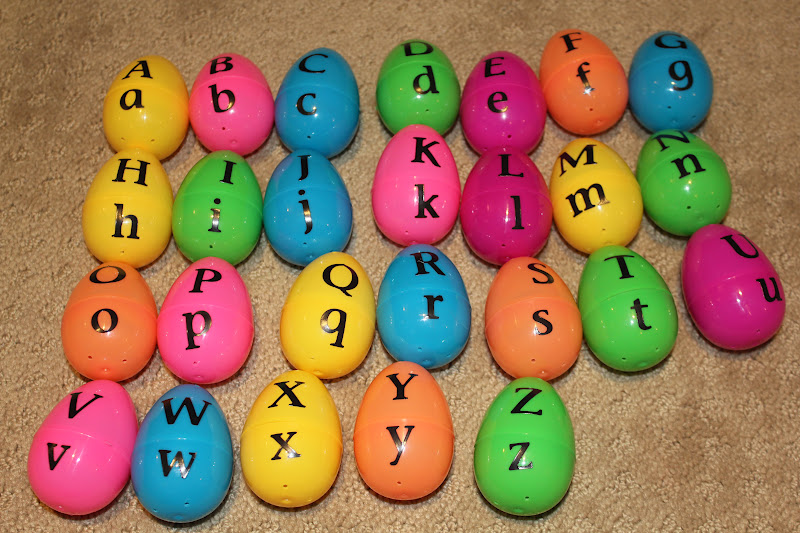 Crafts and Activities for Crazy Kids: Alphabet Eggs