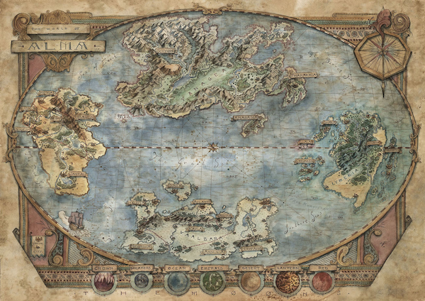 Here Dragons Abound: Map Borders (Part 1)