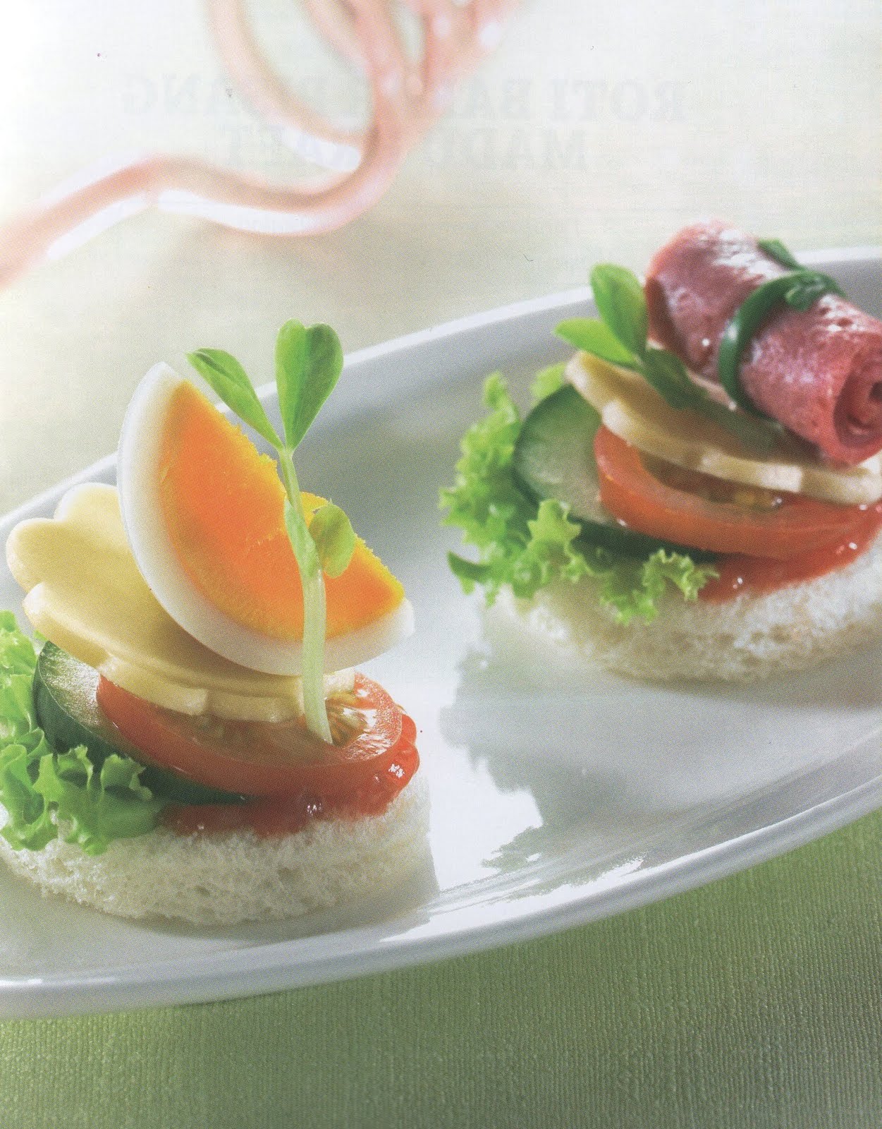 Resep Masakan Indonesia : Roti Canape Savory Kraft