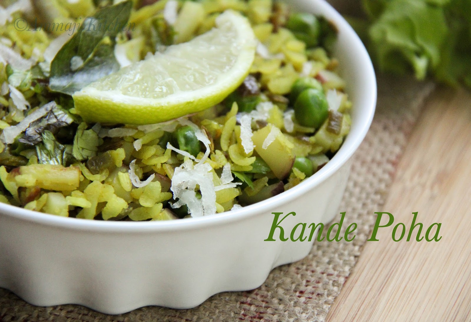 Kande Poha {Version 2} | Indian Food Recipes | Ammaji Kitchen