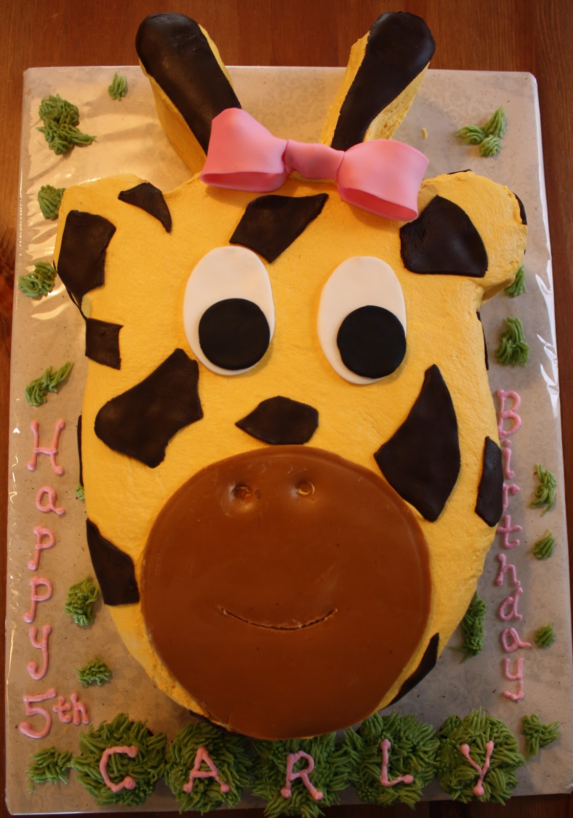 Kake: Giraffe Cake