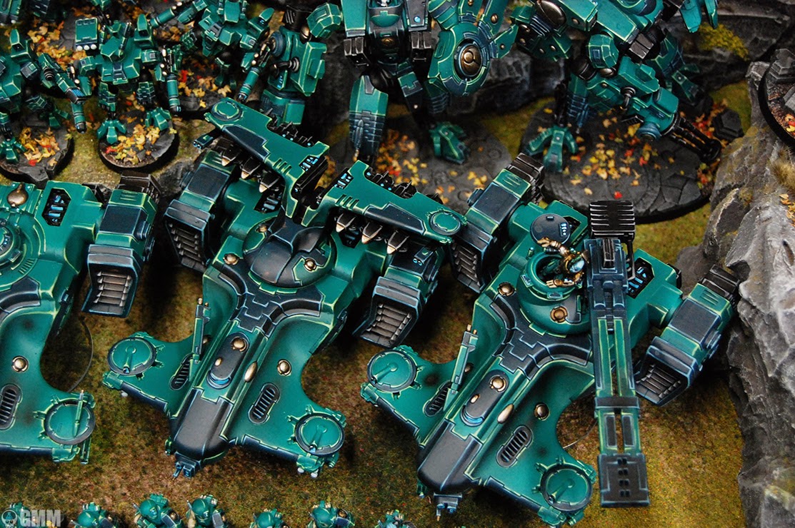 GMM Studios: Fresh Paint Showcase - Huge N'dras Sept Tau Army
