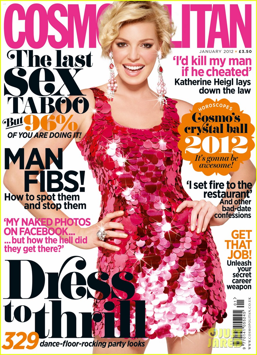 Smartologie: Katherine Heigl for Cosmopolitan UK January 2012