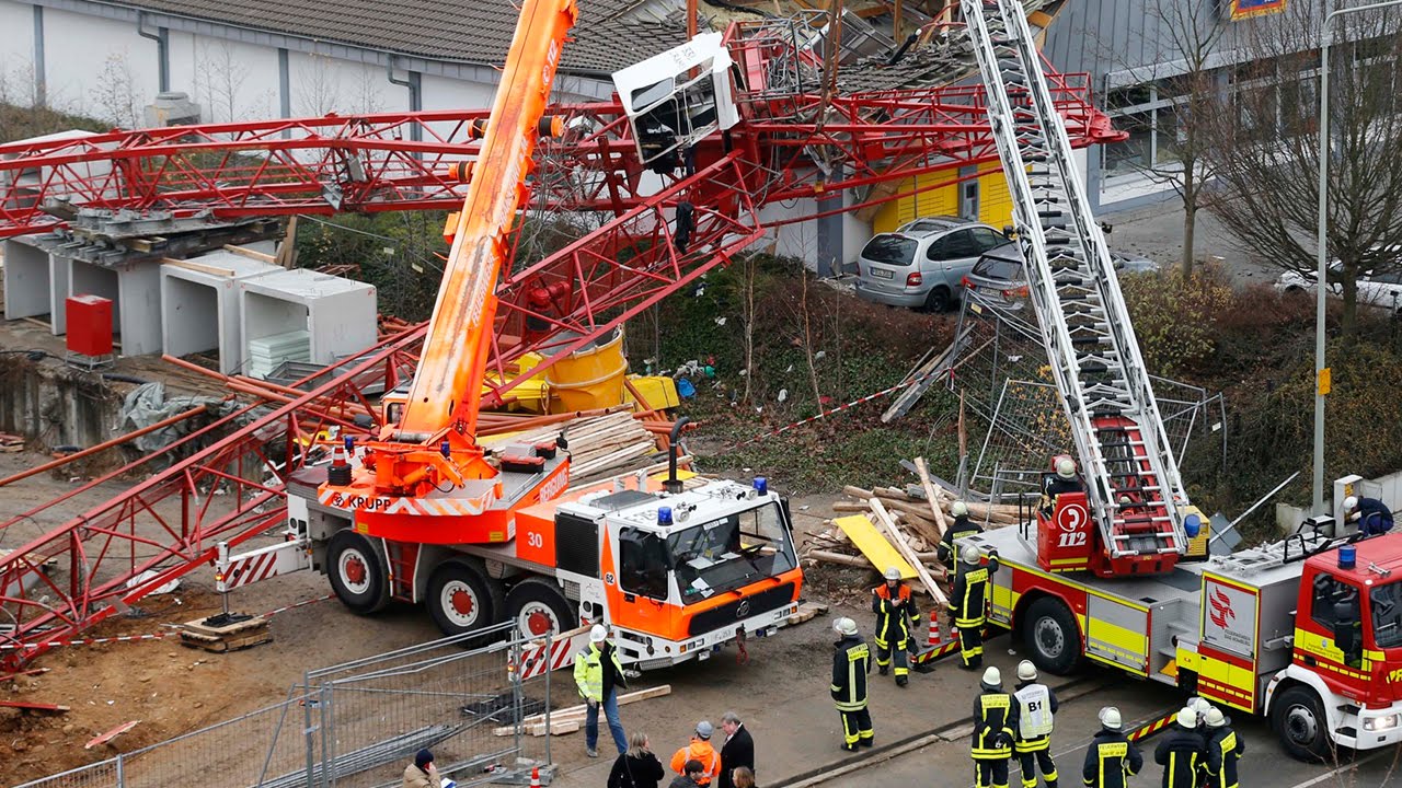 Top Ten de los accidentes de grúas | Grúa de Choque, Falla Compilación ...
