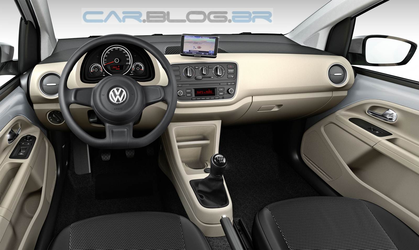 JORNAL R 7ª: Volkswagen High-Up! e Red-Up!: imagens revelam o interior.