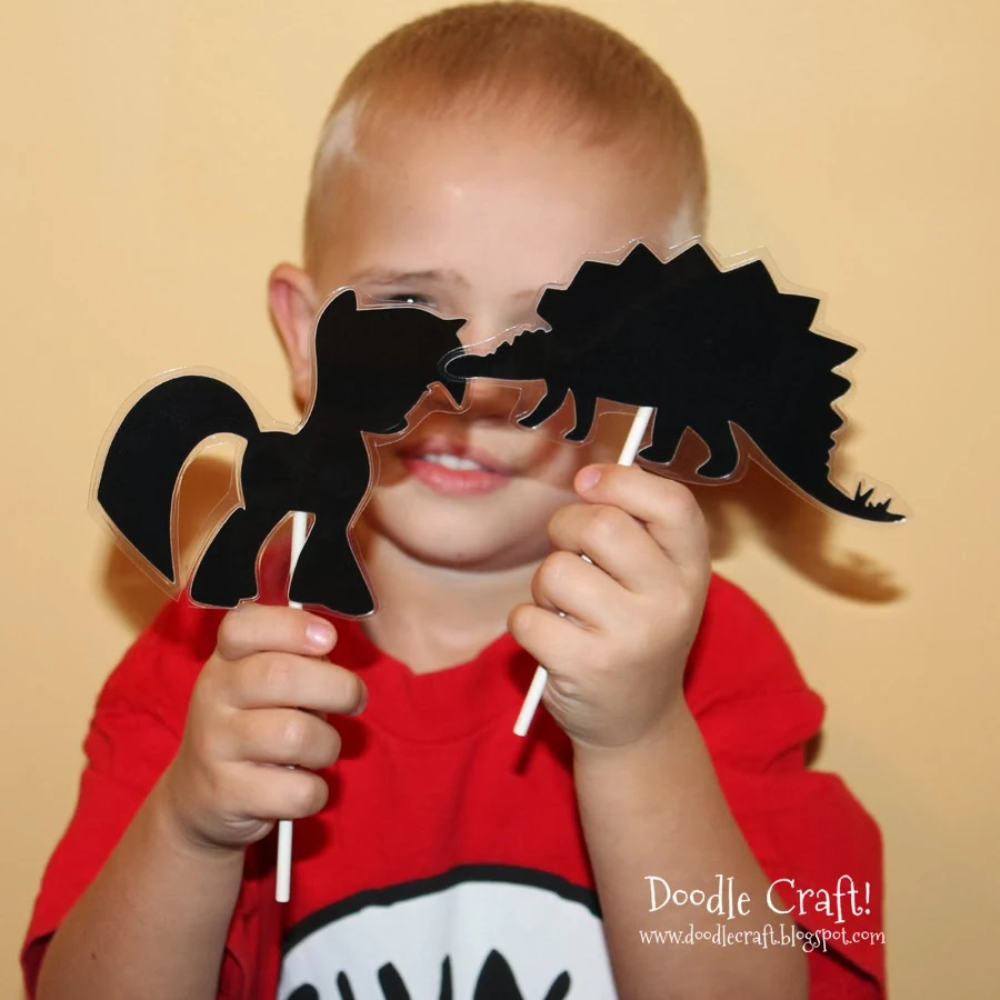 Shadow Stick Puppets!