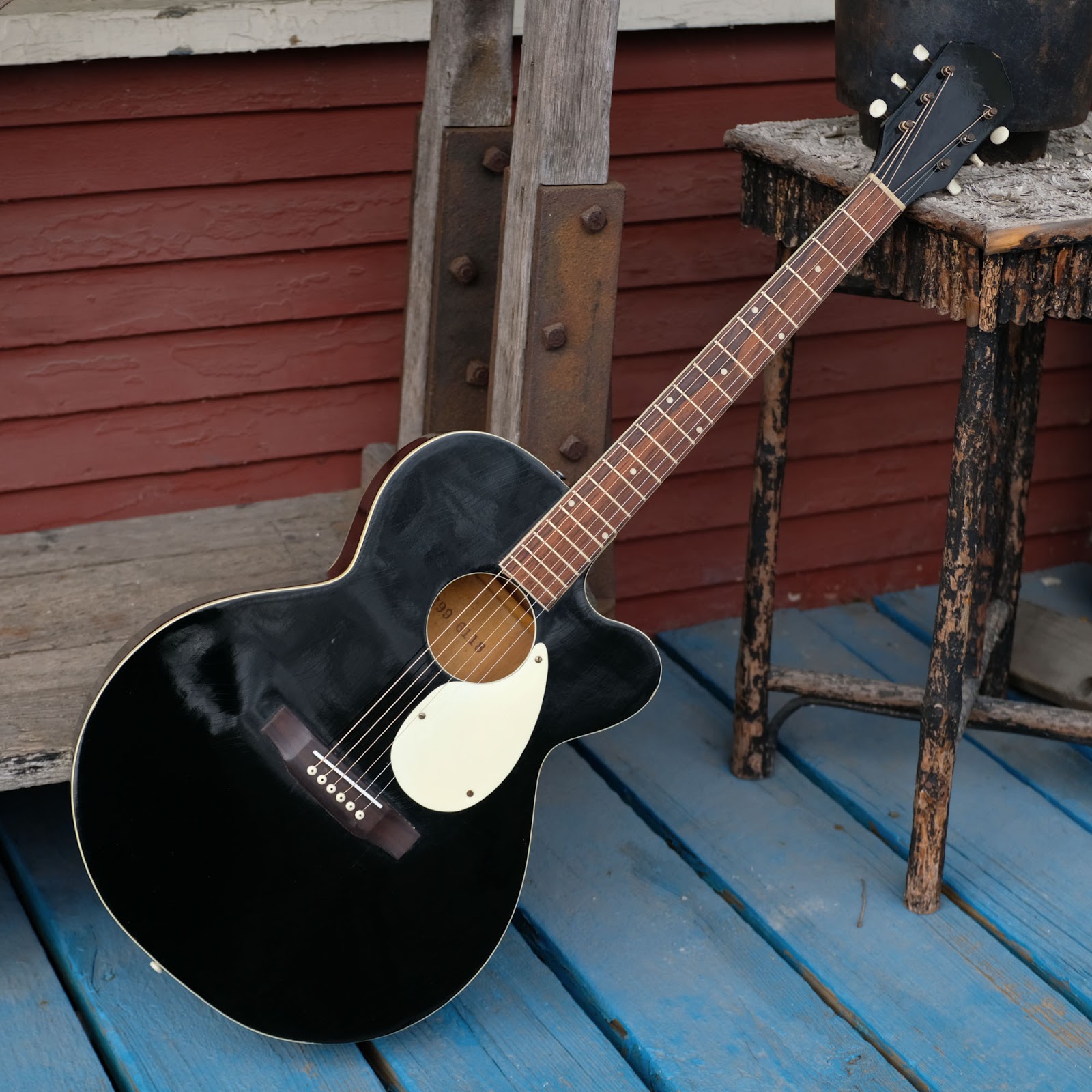 1959 Kay K6118J Cutaway 000-Size Flattop Guitar