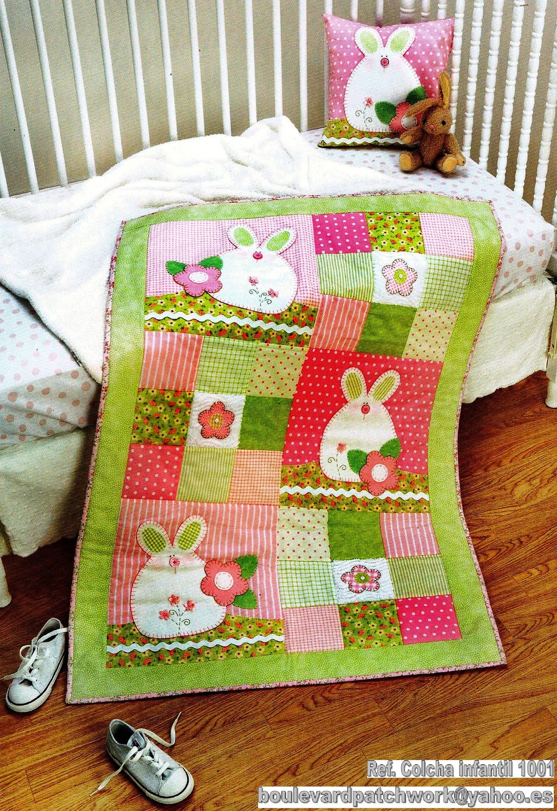 Boulevard del Patchwork: Colchas infantiles de Patchwork