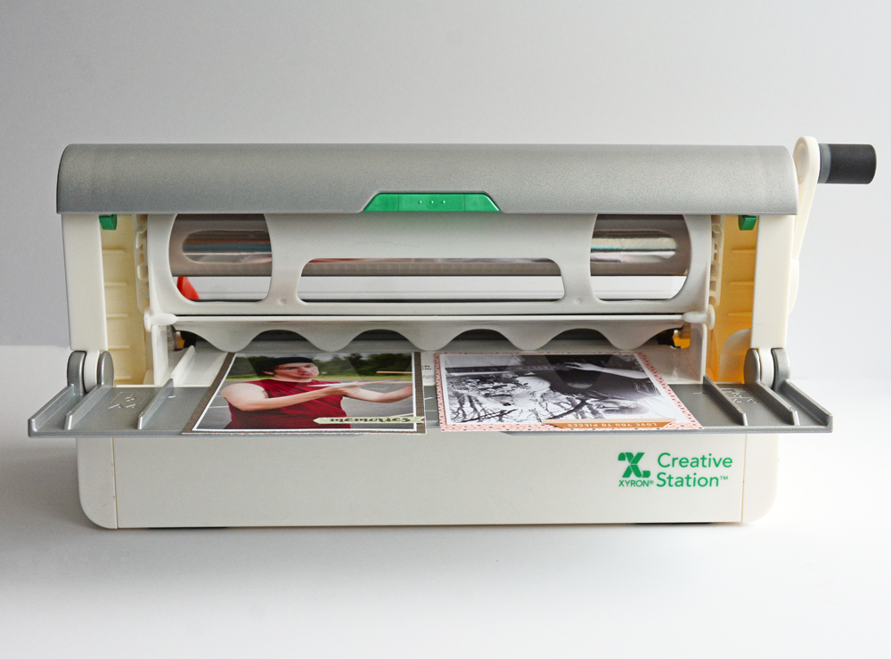 One Scrap at a Time: Family Laminate Photo Frame - Xyron