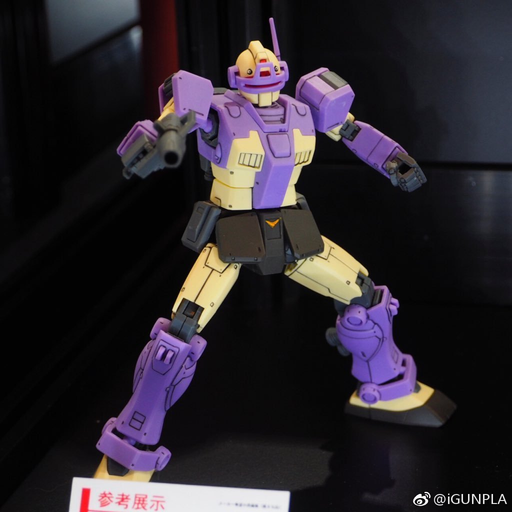 HG 1/144 GM Interceptor Custom [Gundam The ORIGIN MSD] Exhibited at ...