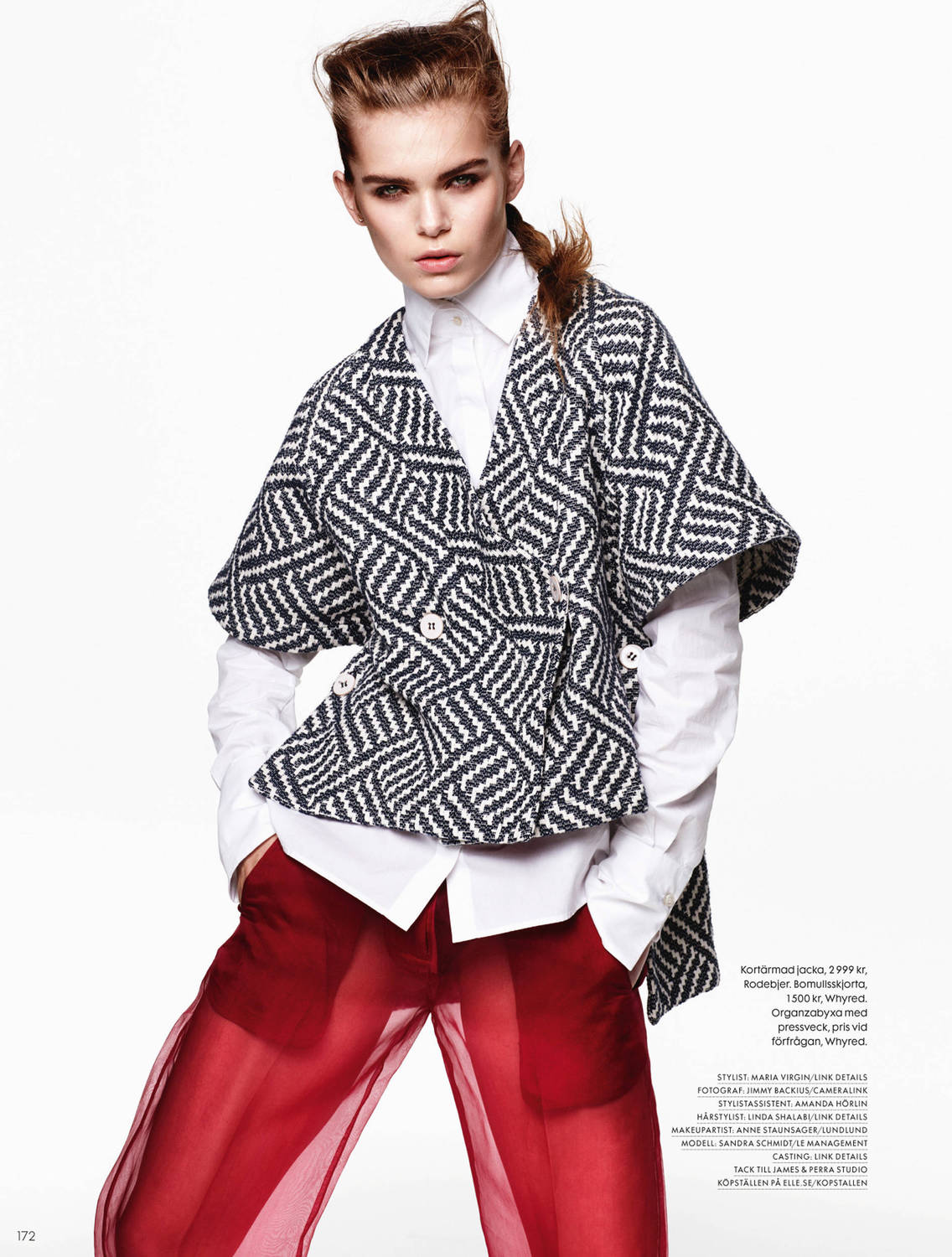 skandinavisk futurism: sandra schmidt by jimmy backius for elle sweden ...