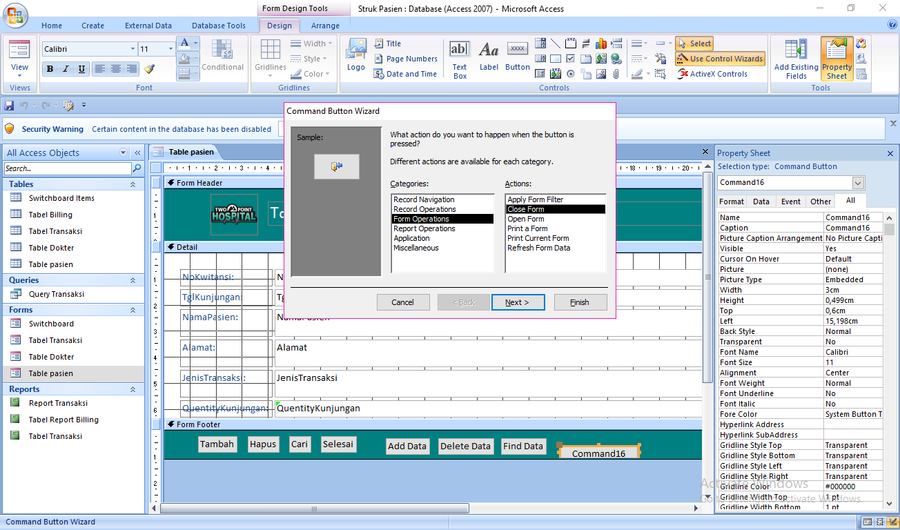 Cara Membuat Switchboard Di Ms Access