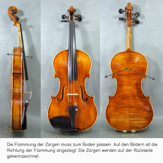 Geige bauen Anleitung: Geigenzarge