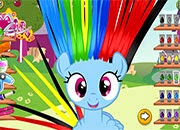 Rainbow Dash Hair Salon | Juegos My Little Pony - magia y amistad - A ...