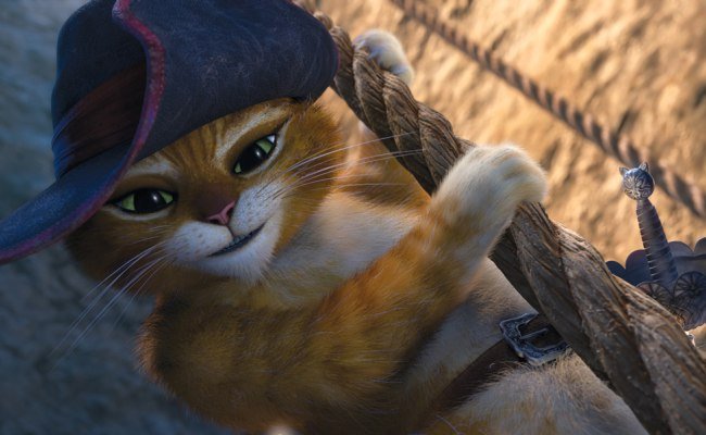 El gato con botas bebé con movimiento - Imagui